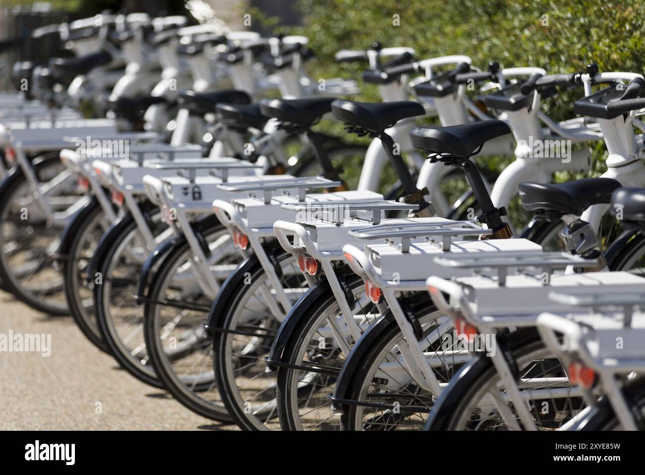Riding public share bikes hi-res stock photography and images - Alamy