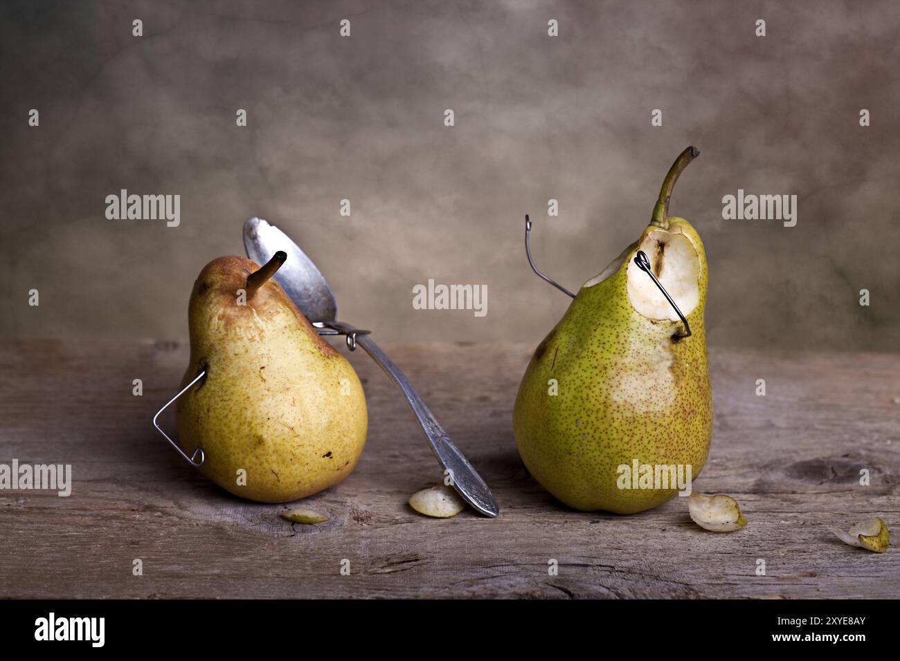 Still life with pears Stock Photo - Alamy