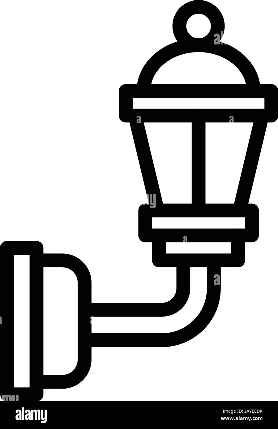 Stylish lamp vector vectors hi-res stock photography and images - Alamy