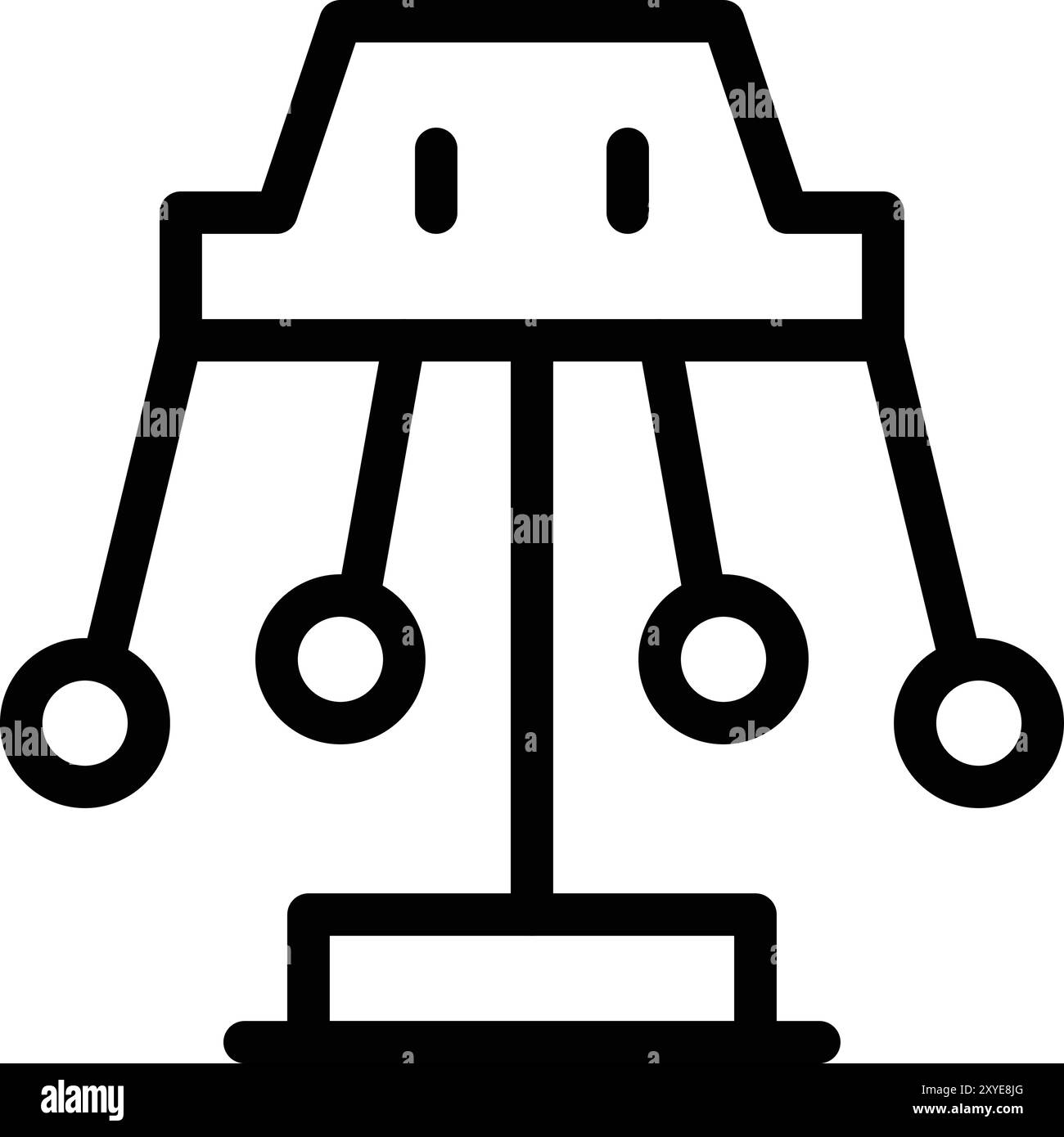 Swing icon vector vectors hi-res stock photography and images - Alamy