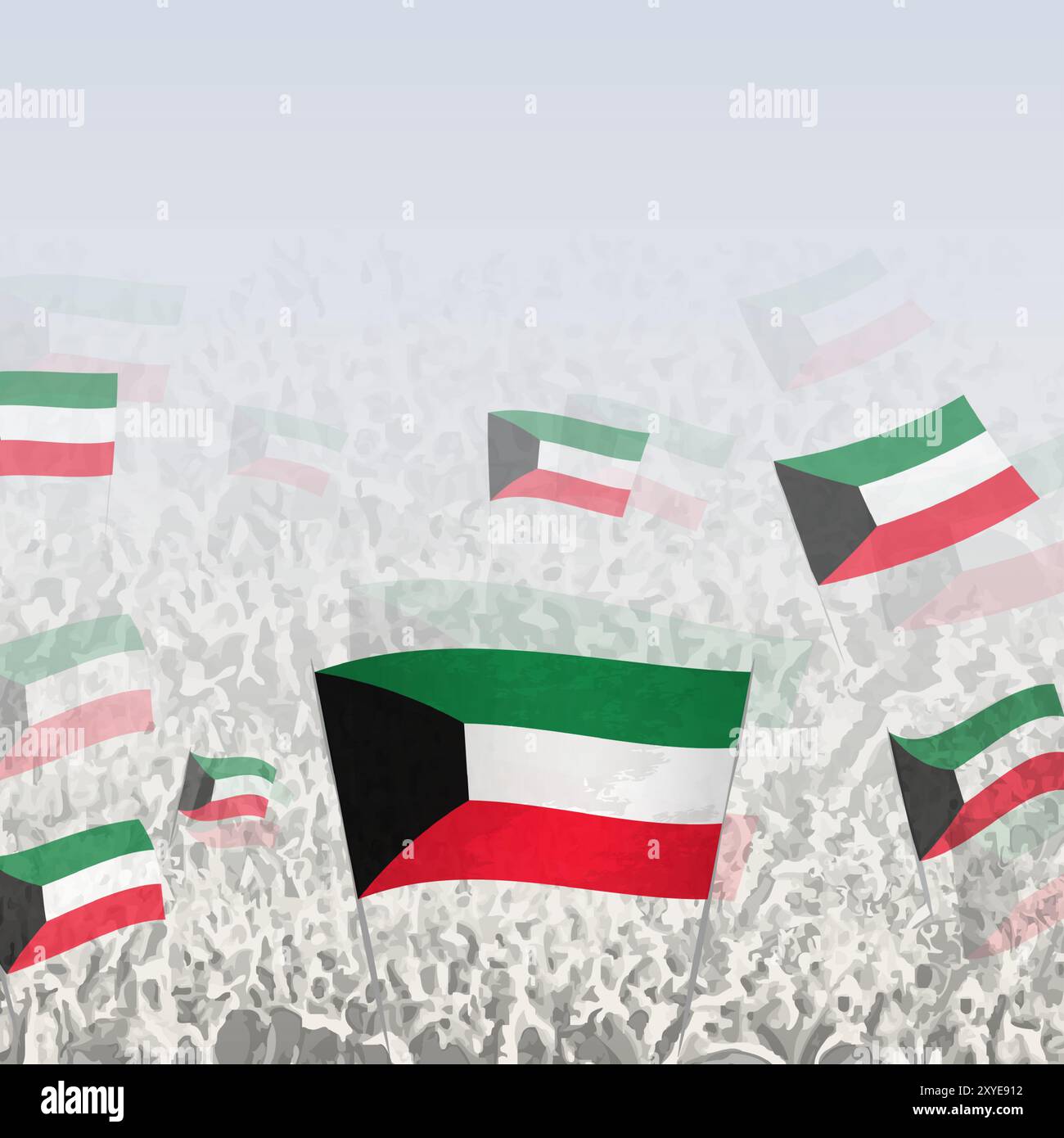 Kuwait flag people hi-res stock photography and images - Alamy