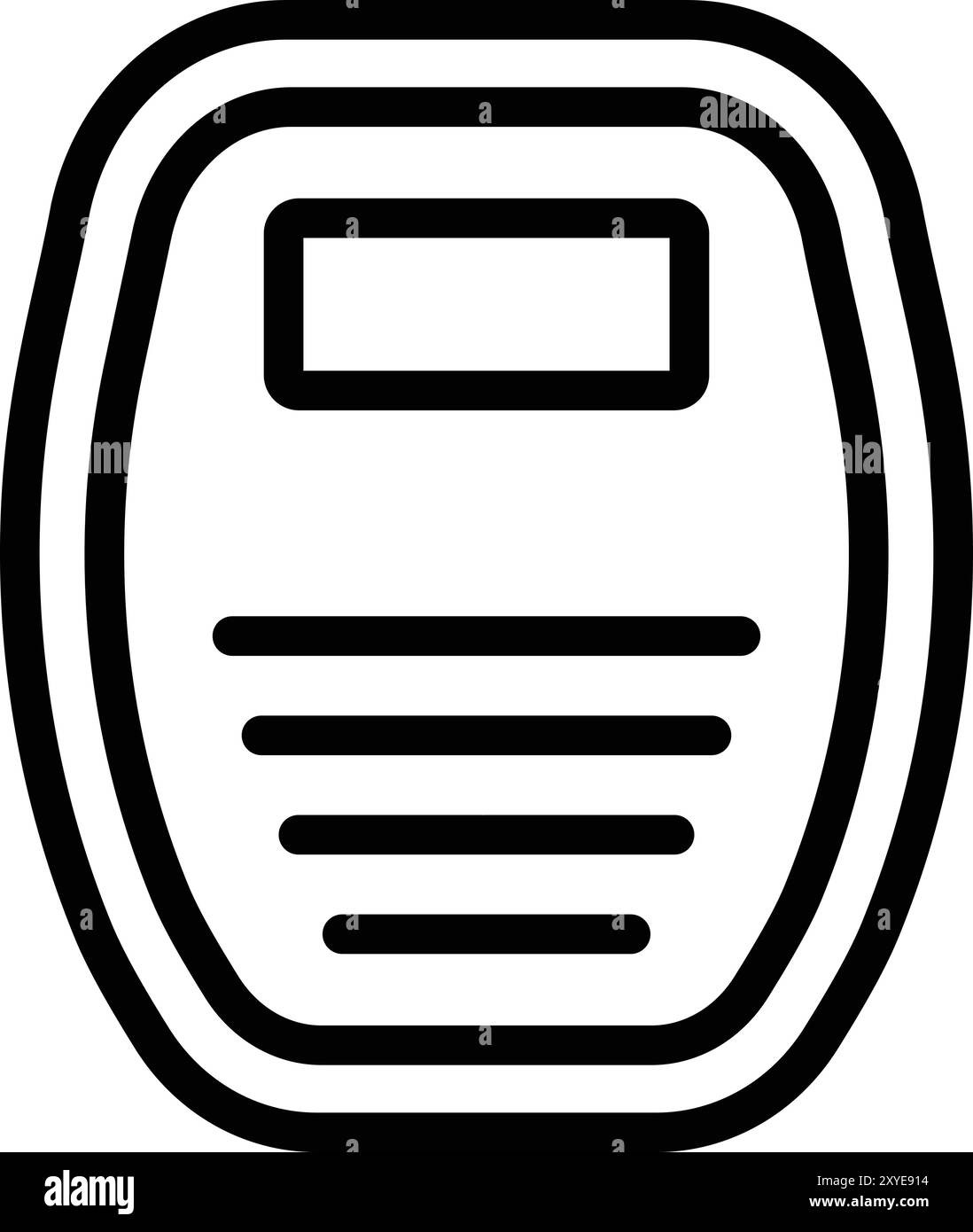 Weighing Machine Vector Icon Design Illustration Stock Vector Image ...