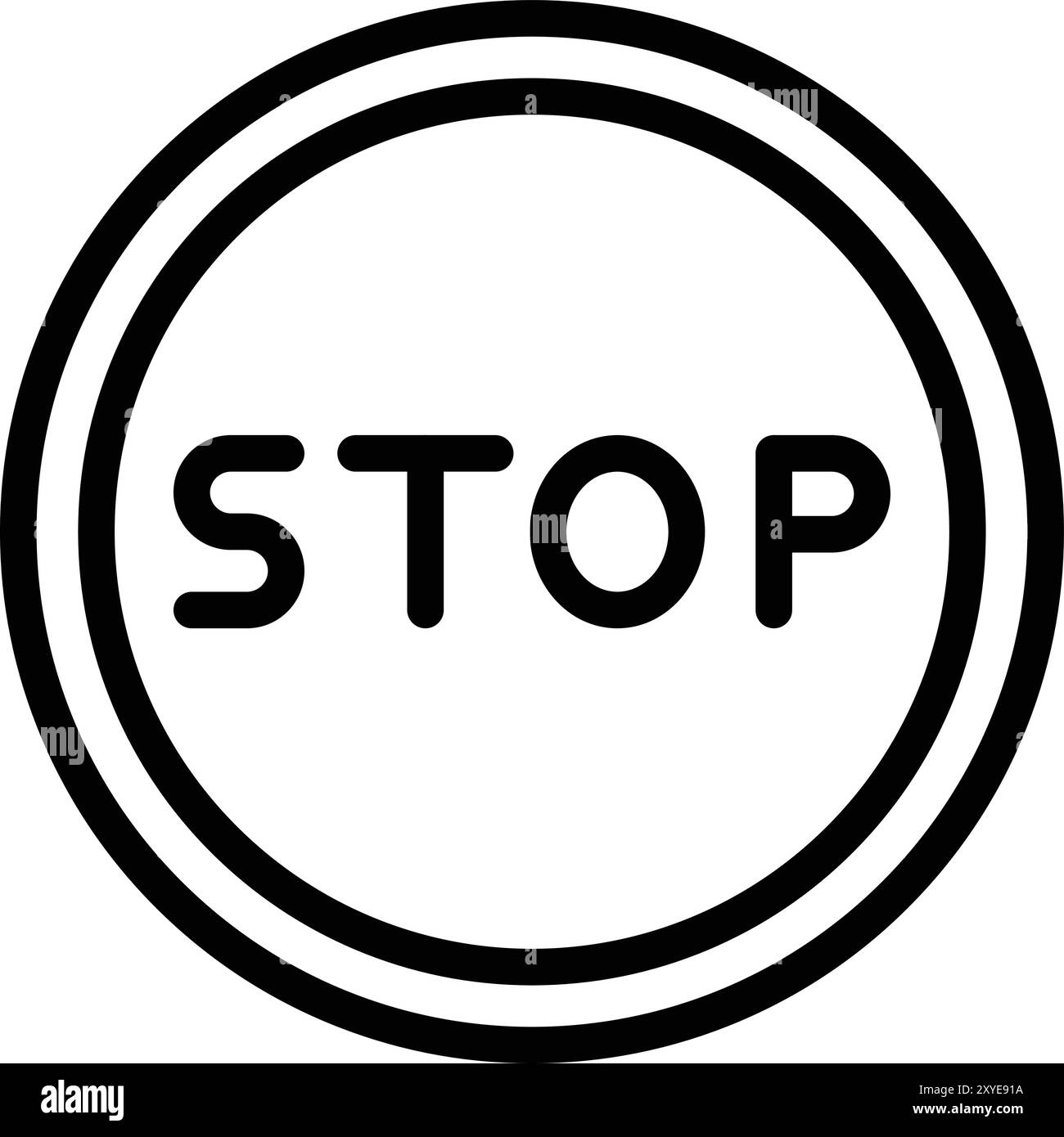 Stop it vector vectors hi-res stock photography and images - Alamy