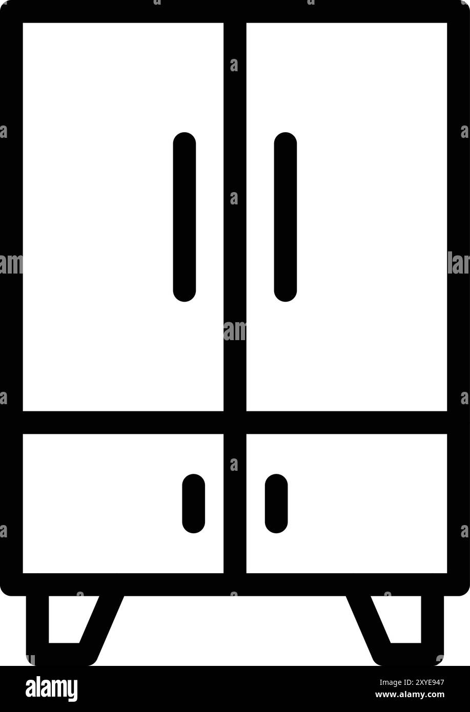 Simple cupboard Cut Out Stock Images & Pictures - Alamy