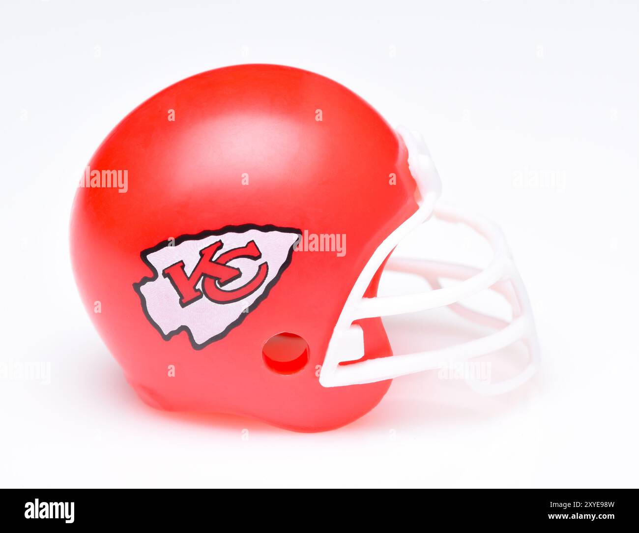 Kansas city chiefs helmet hi-res stock photography and images - Alamy