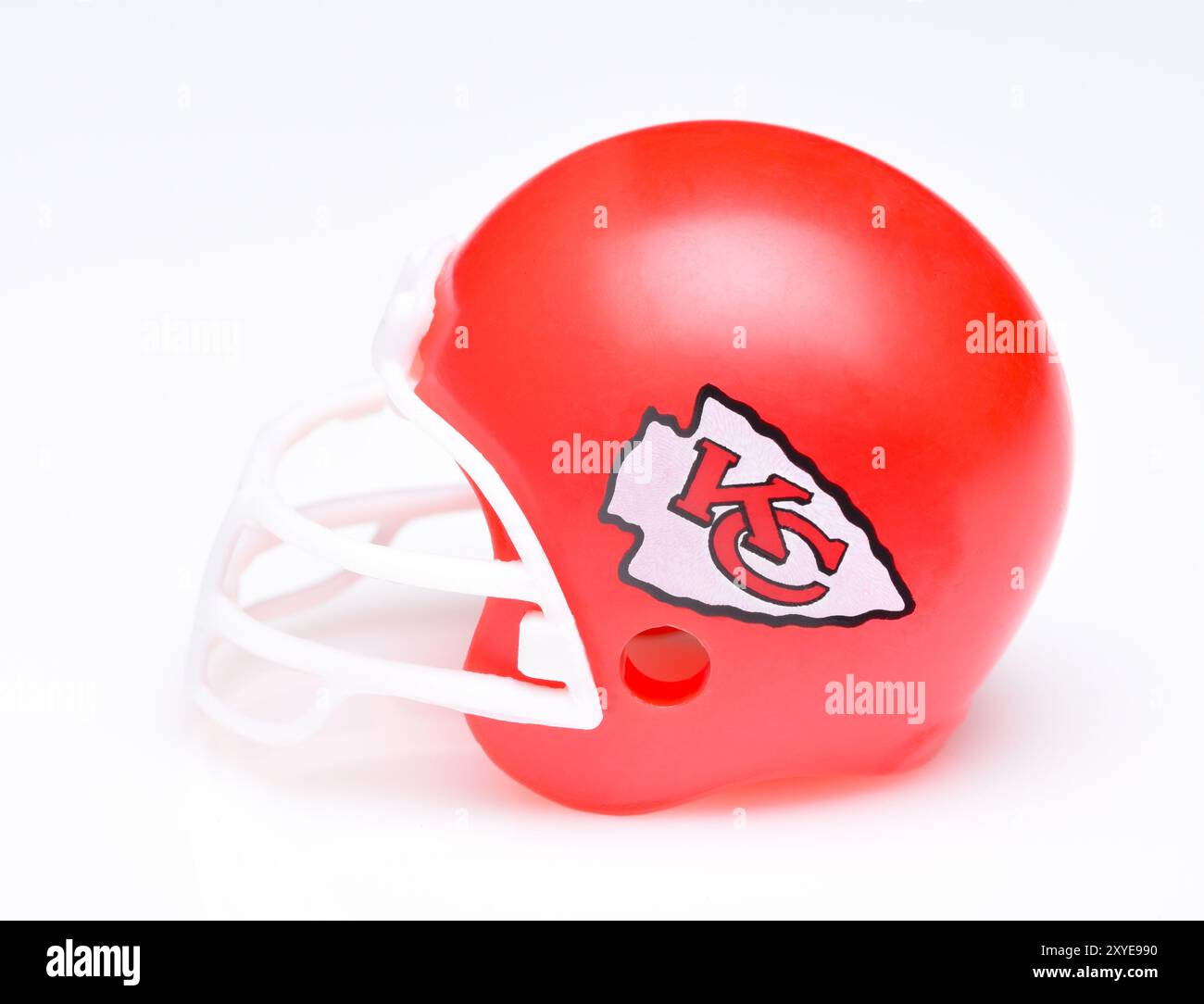 Kansas city chiefs helmet hi-res stock photography and images - Alamy