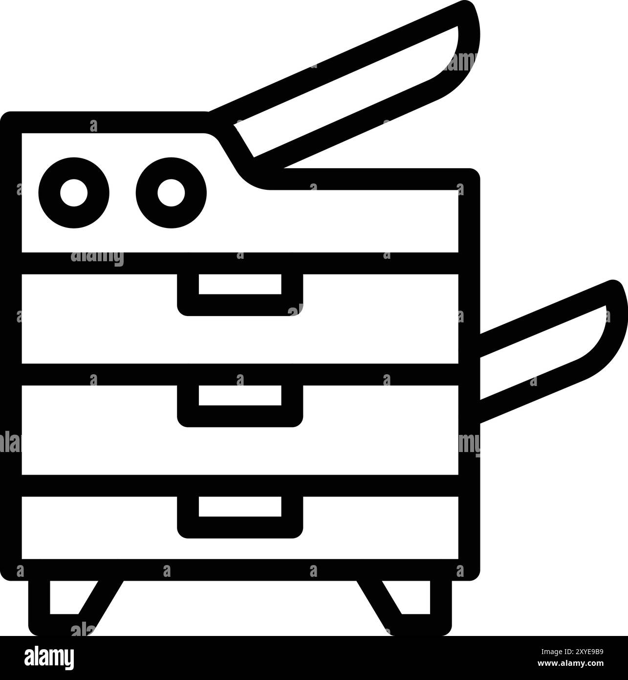 Photocopying vector vectors hi-res stock photography and images - Alamy