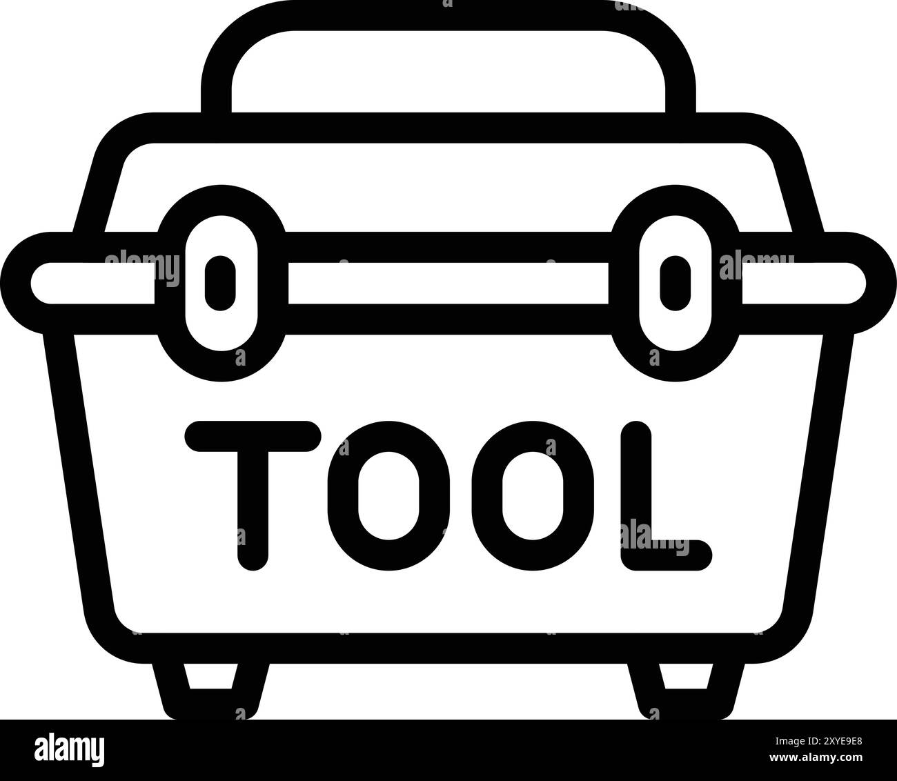Tool box vector vectors Cut Out Stock Images & Pictures - Alamy