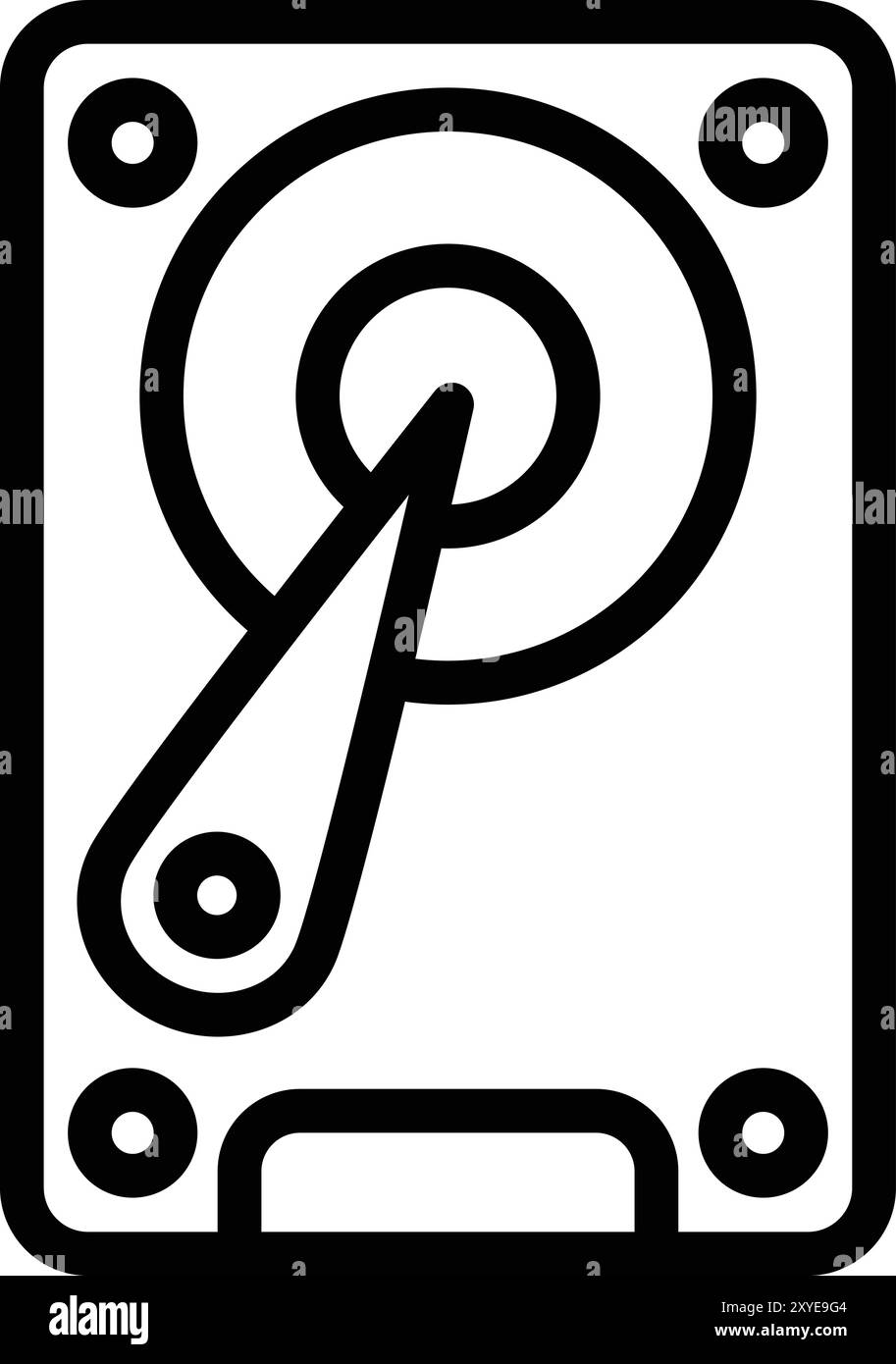 Hard disk clipart Cut Out Stock Images & Pictures - Alamy