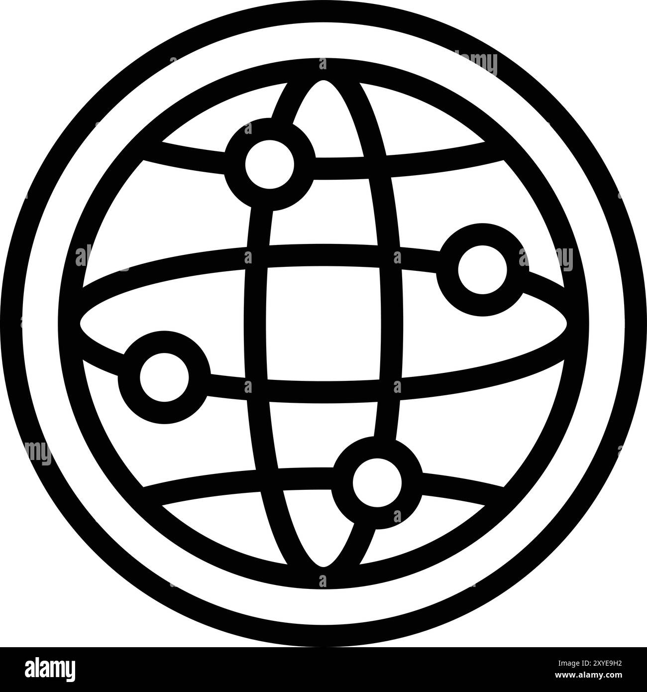 Concept image world wide Stock Vector Images - Alamy