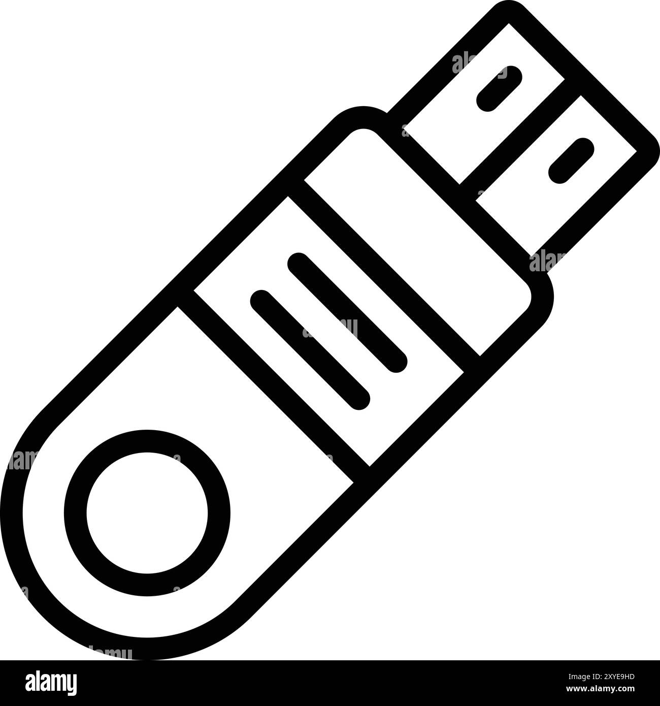 Usb flash drive drawing hi-res stock photography and images - Alamy