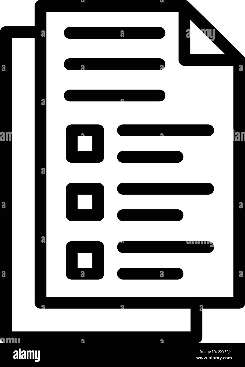 Editable pixel perfect document hi-res stock photography and images - Alamy