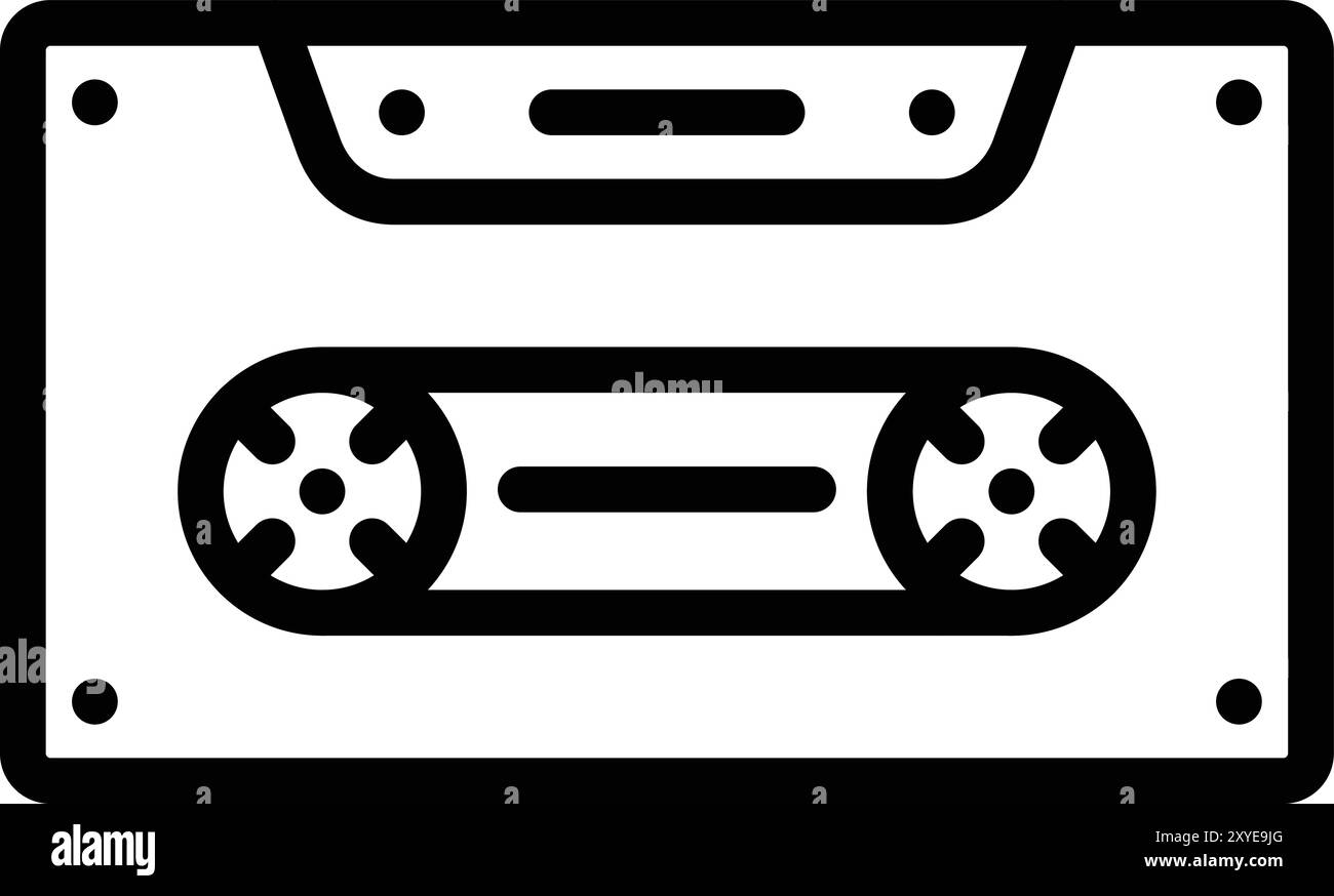 Cassette tape clipart hi-res stock photography and images - Alamy