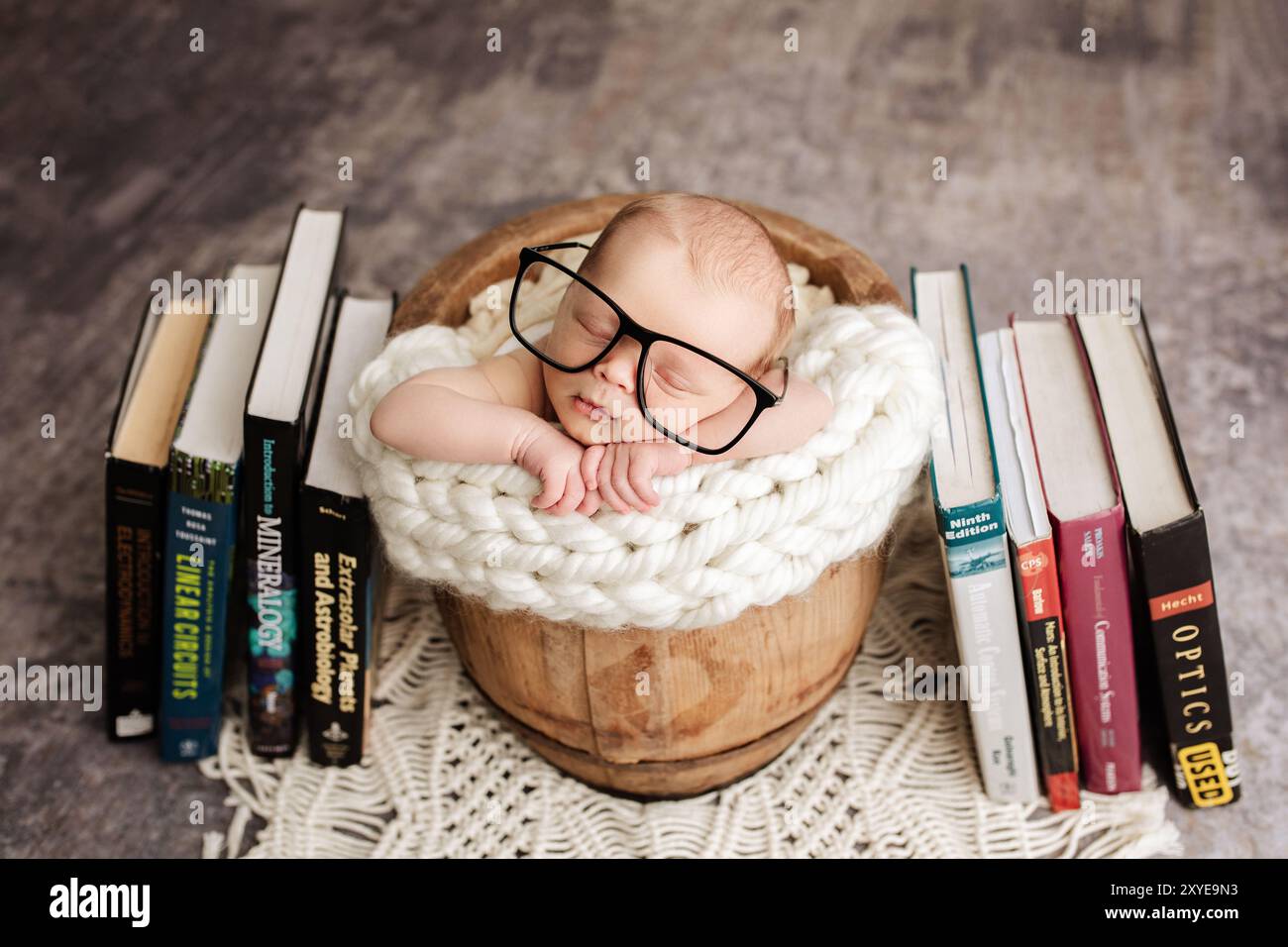 Smart boy with glasses hi-res stock photography and images - Alamy