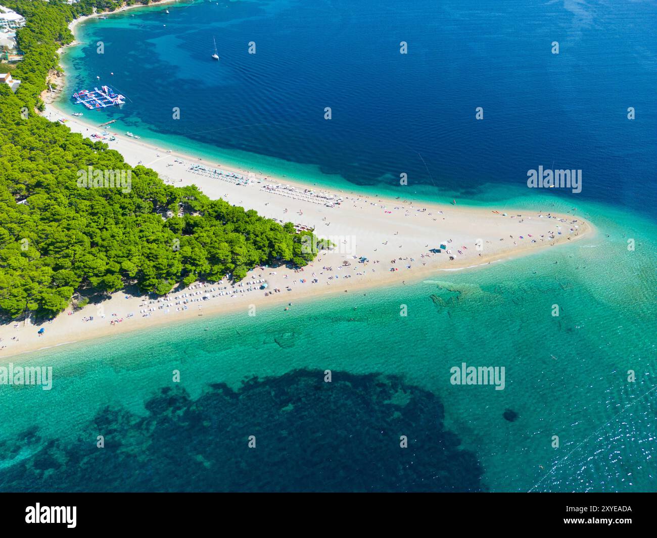 Brac island croatia aerial hi-res stock photography and images - Alamy