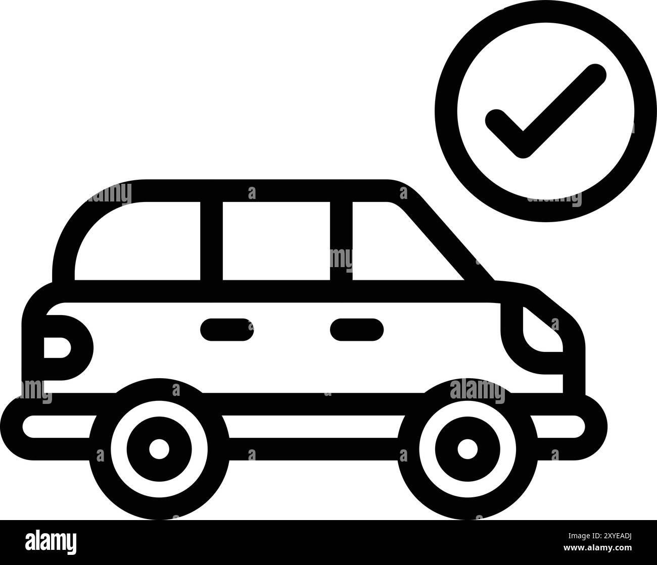 Car protection Vector Icon Design Illustration Stock Vector Image & Art ...