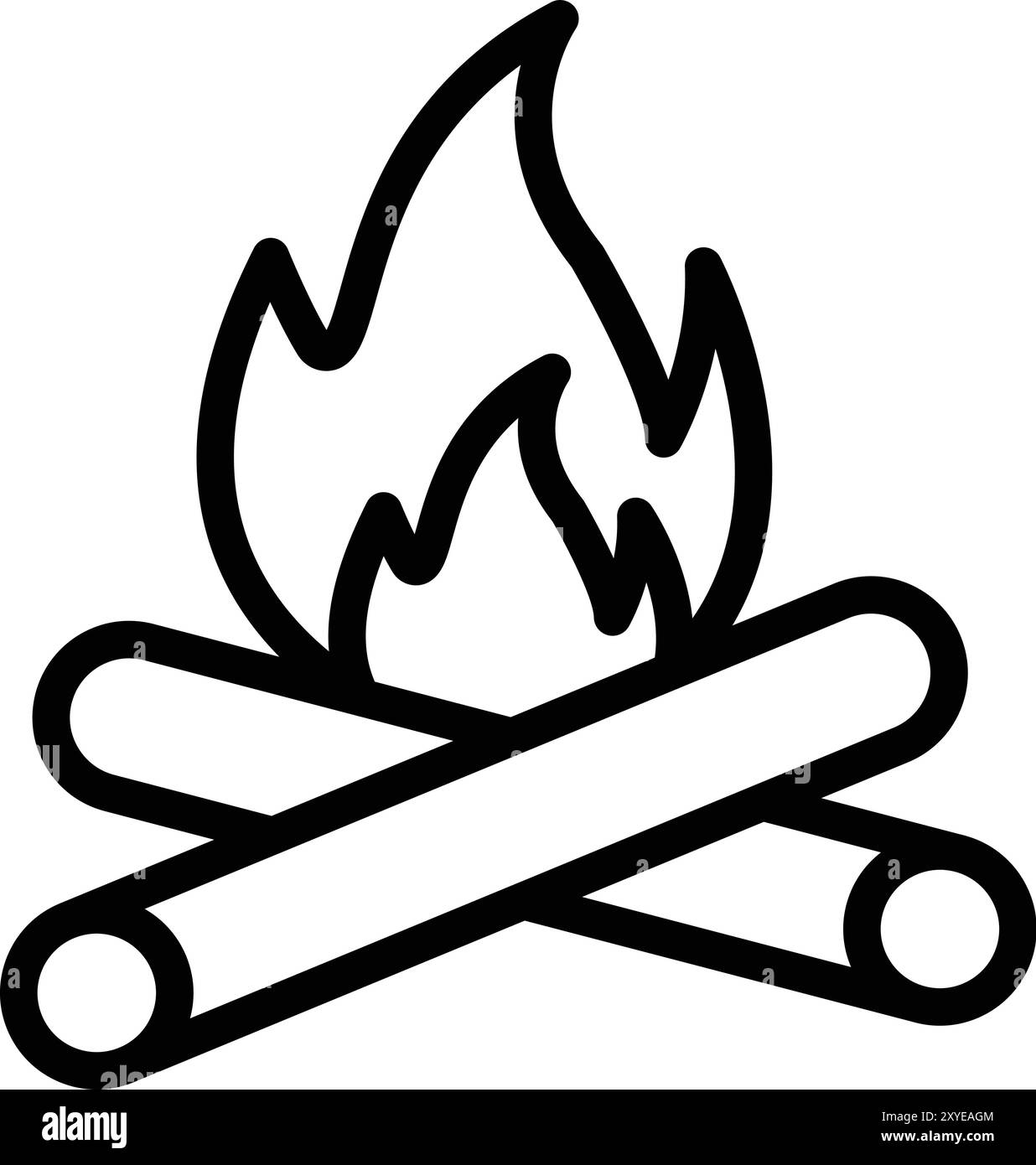 Bonfire clipart vector hi-res stock photography and images - Alamy