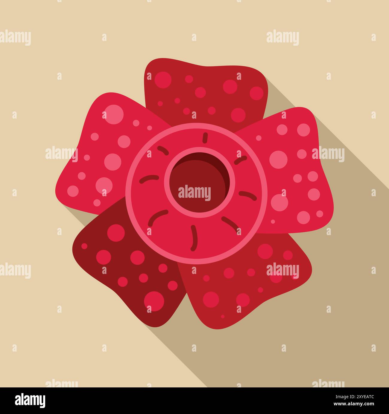 Rainforest corpse flower Stock Vector Images - Alamy