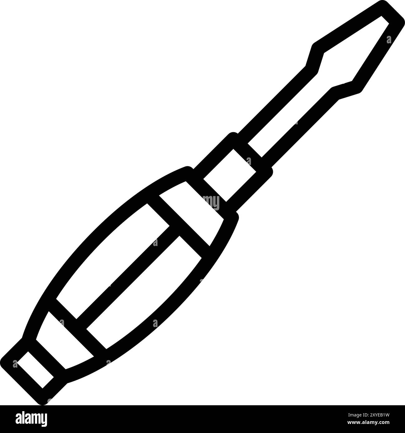 Screwdriver Vector Icon Design Illustration Stock Vector Image & Art ...