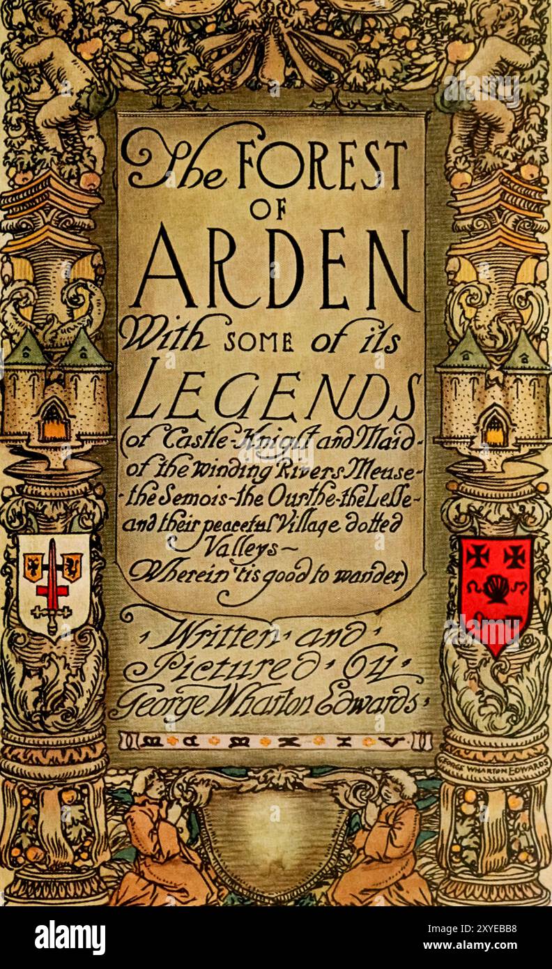 Forest of arden illustration hi-res stock photography and images - Alamy