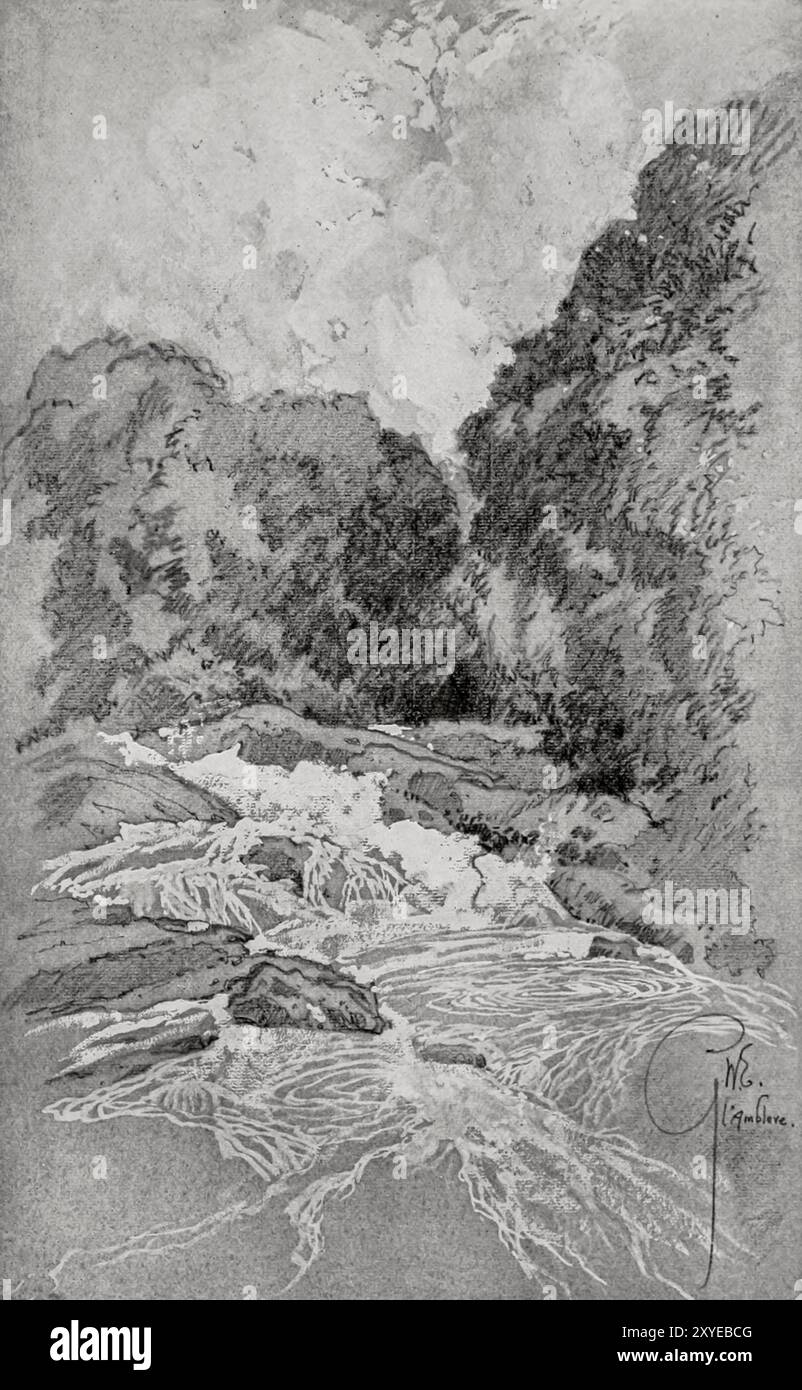 The Ambleve River, Quarreux The forest of Arden painted by George ...