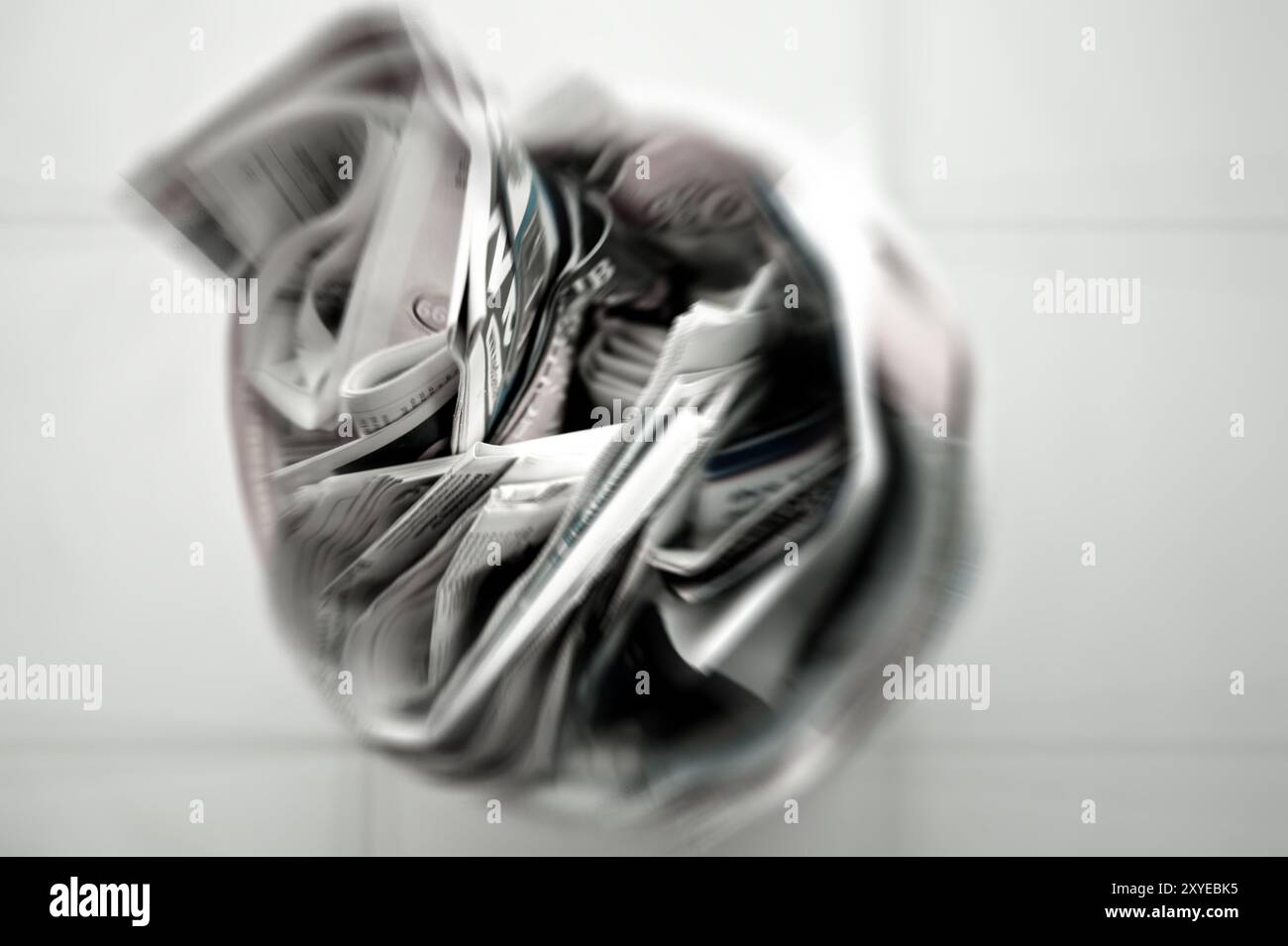 Overhead view eco recyclable hi-res stock photography and images - Alamy