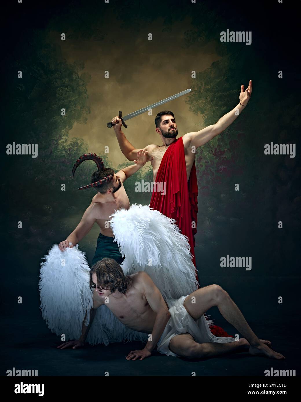 The sword of spiritual justice hi-res stock photography and images - Alamy