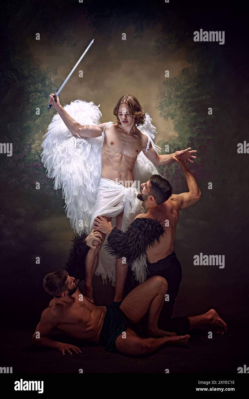 The sword of spiritual justice hi-res stock photography and images - Alamy