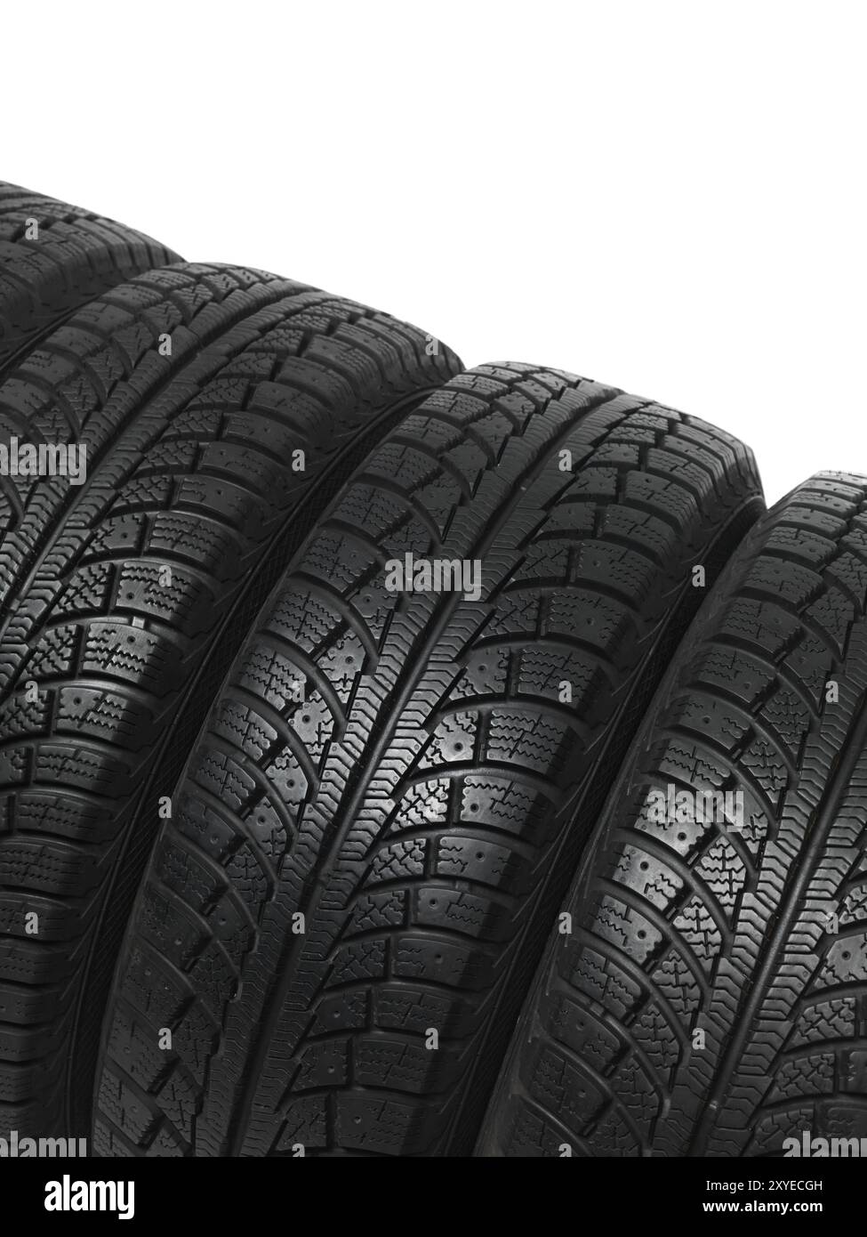 Set of four car tyres hi-res stock photography and images - Alamy