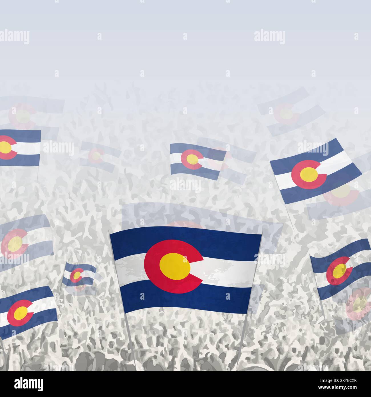 Us sports crowd Stock Vector Images - Alamy