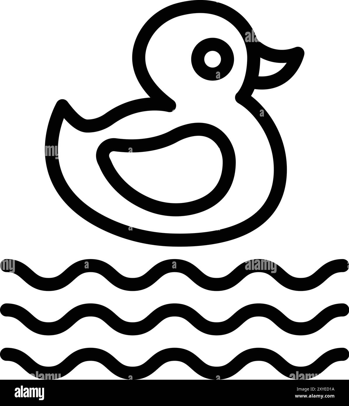 Stylish duck logo hi-res stock photography and images - Alamy