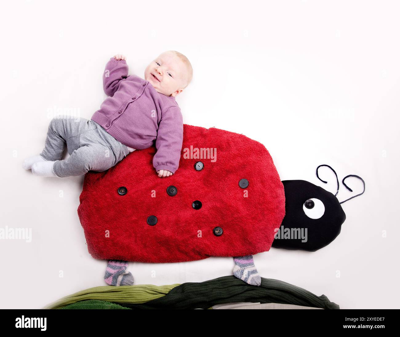 Baby in the land of fantasy Stock Photo - Alamy