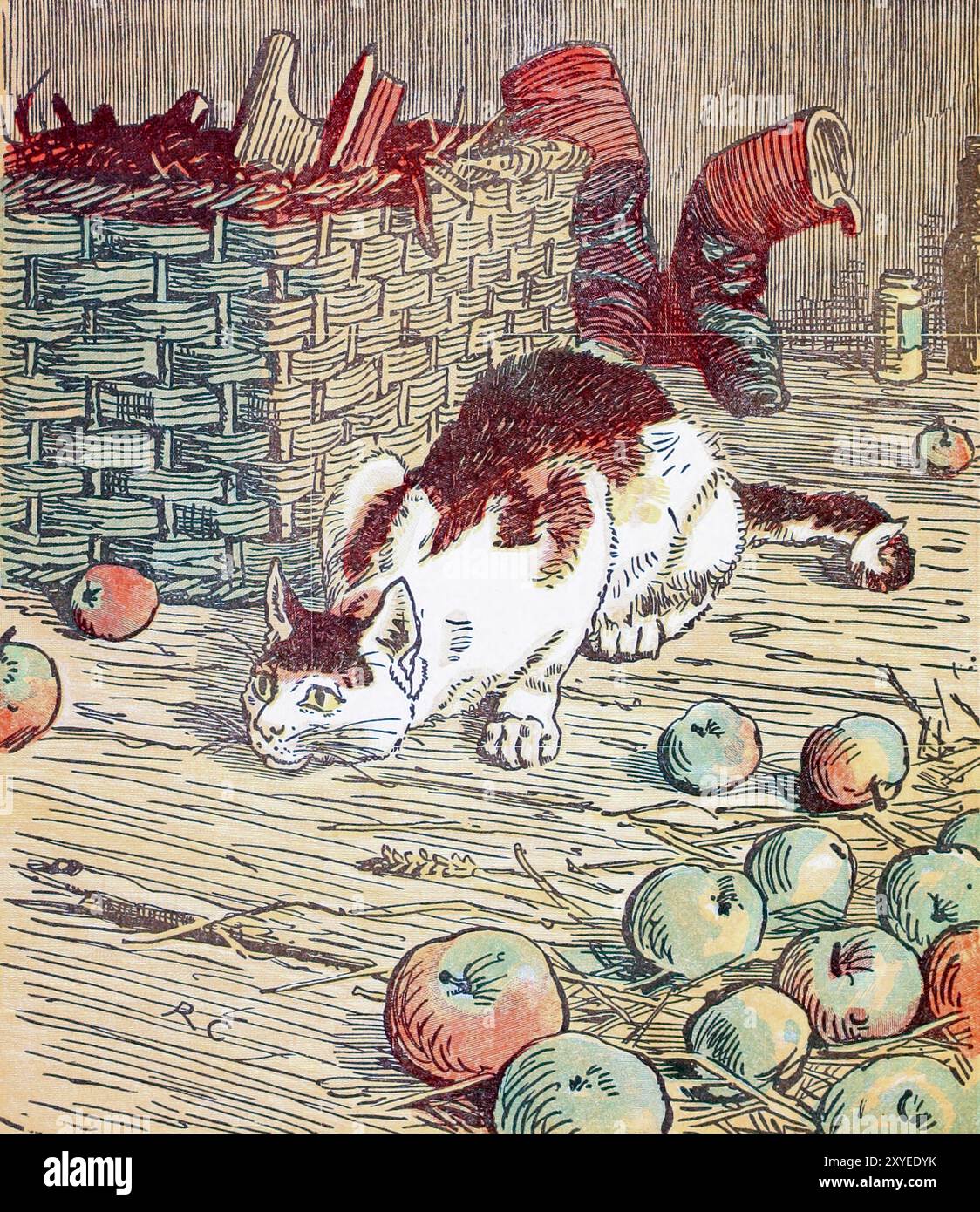 The cat that killed the rat from This is the House that Jack Built by ...