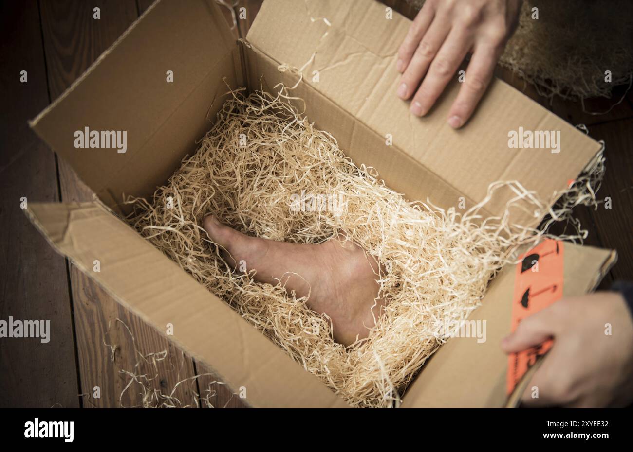 Creepy foot hi-res stock photography and images - Alamy