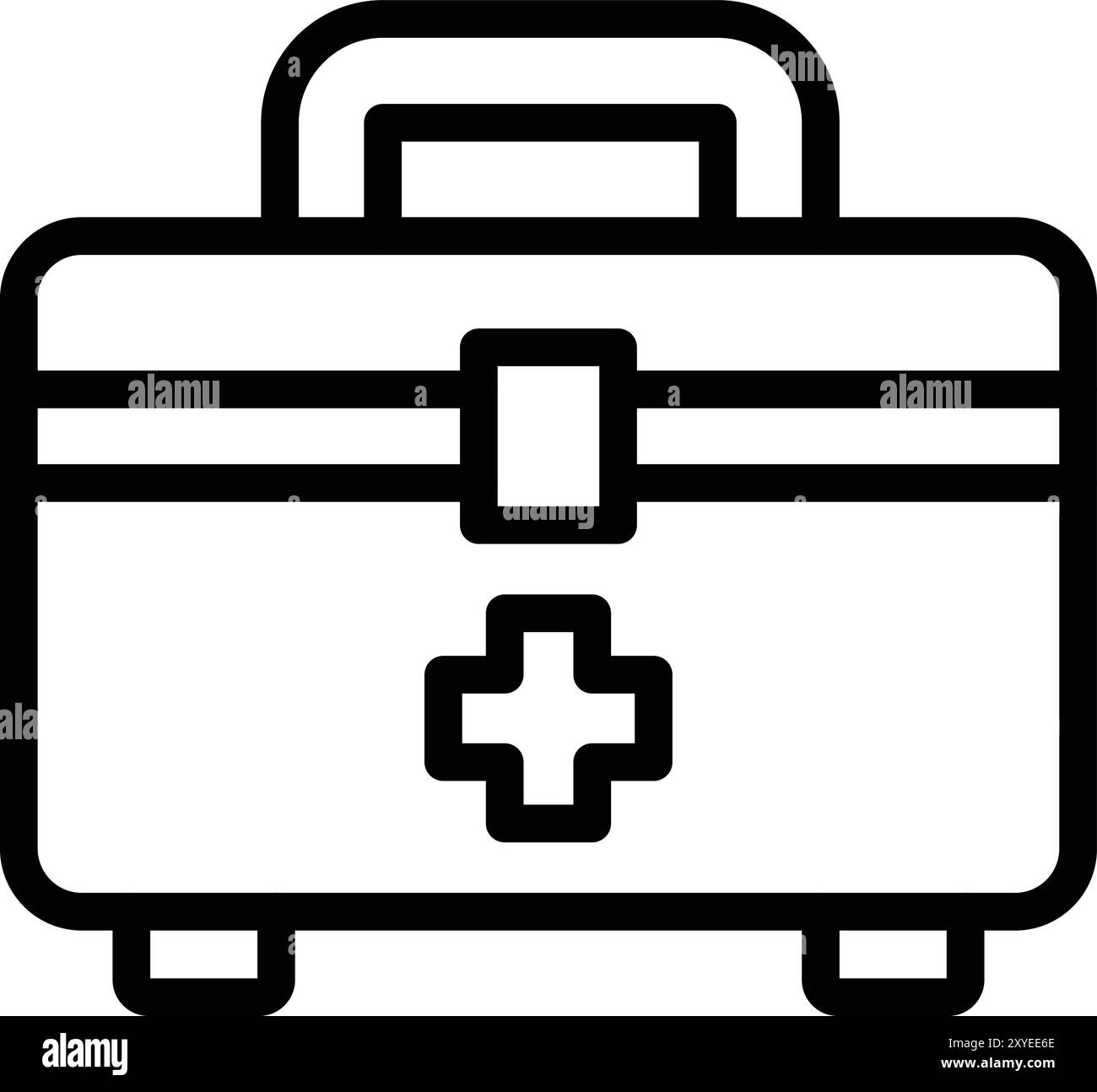 Emergency Kit Vector Icon Design Illustration Stock Vector Image & Art ...