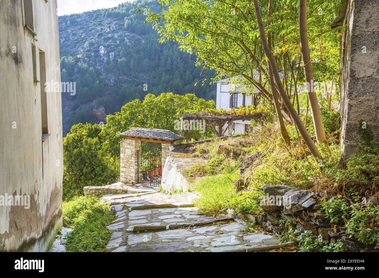 Pelion villages hi-res stock photography and images - Alamy