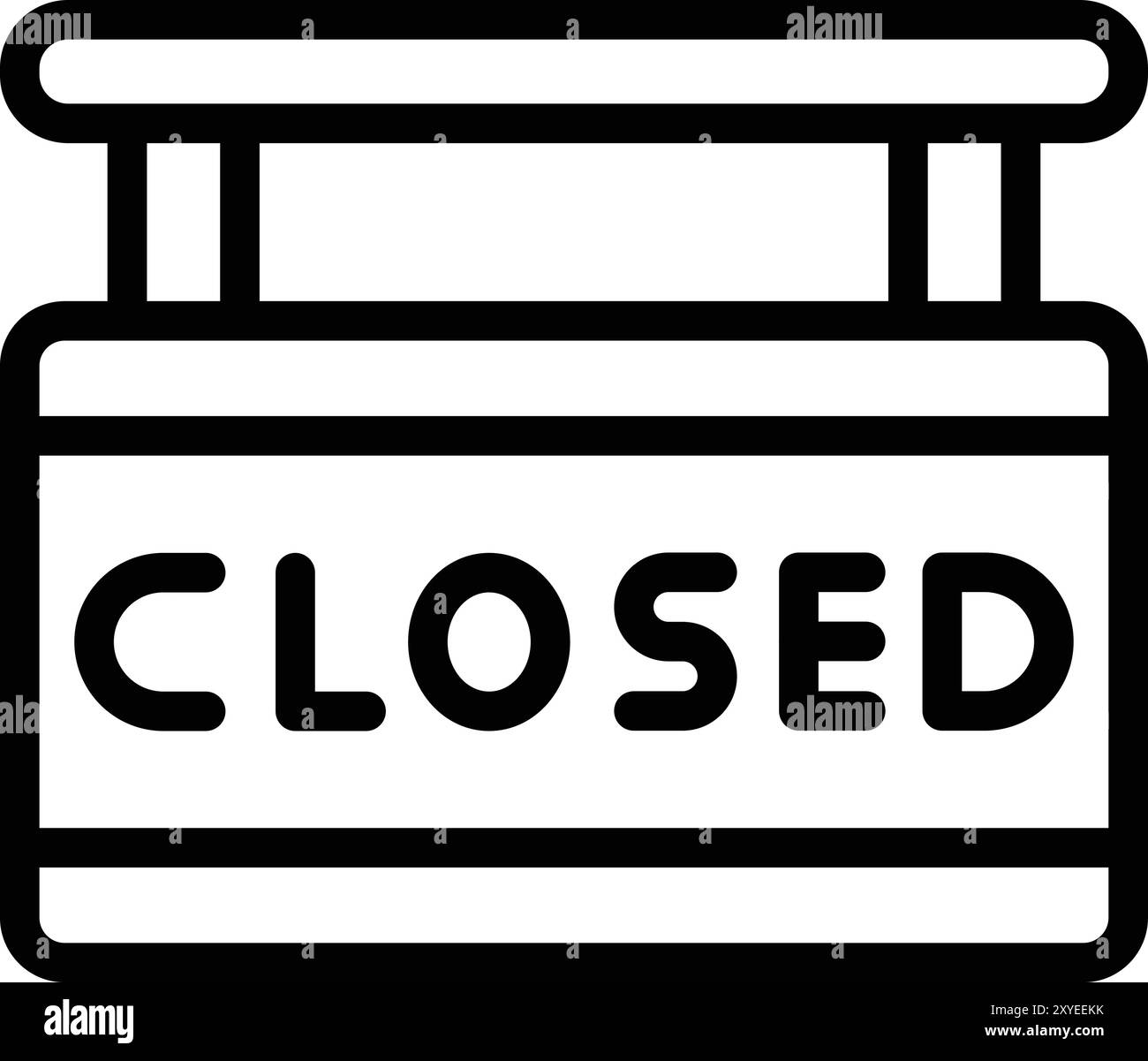 Closed sign clipart Cut Out Stock Images & Pictures - Alamy