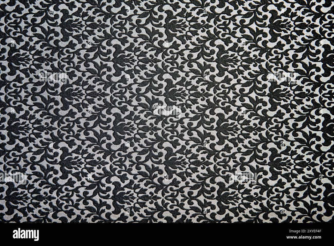 Pattern of wallpaper on a wall Stock Photo - Alamy
