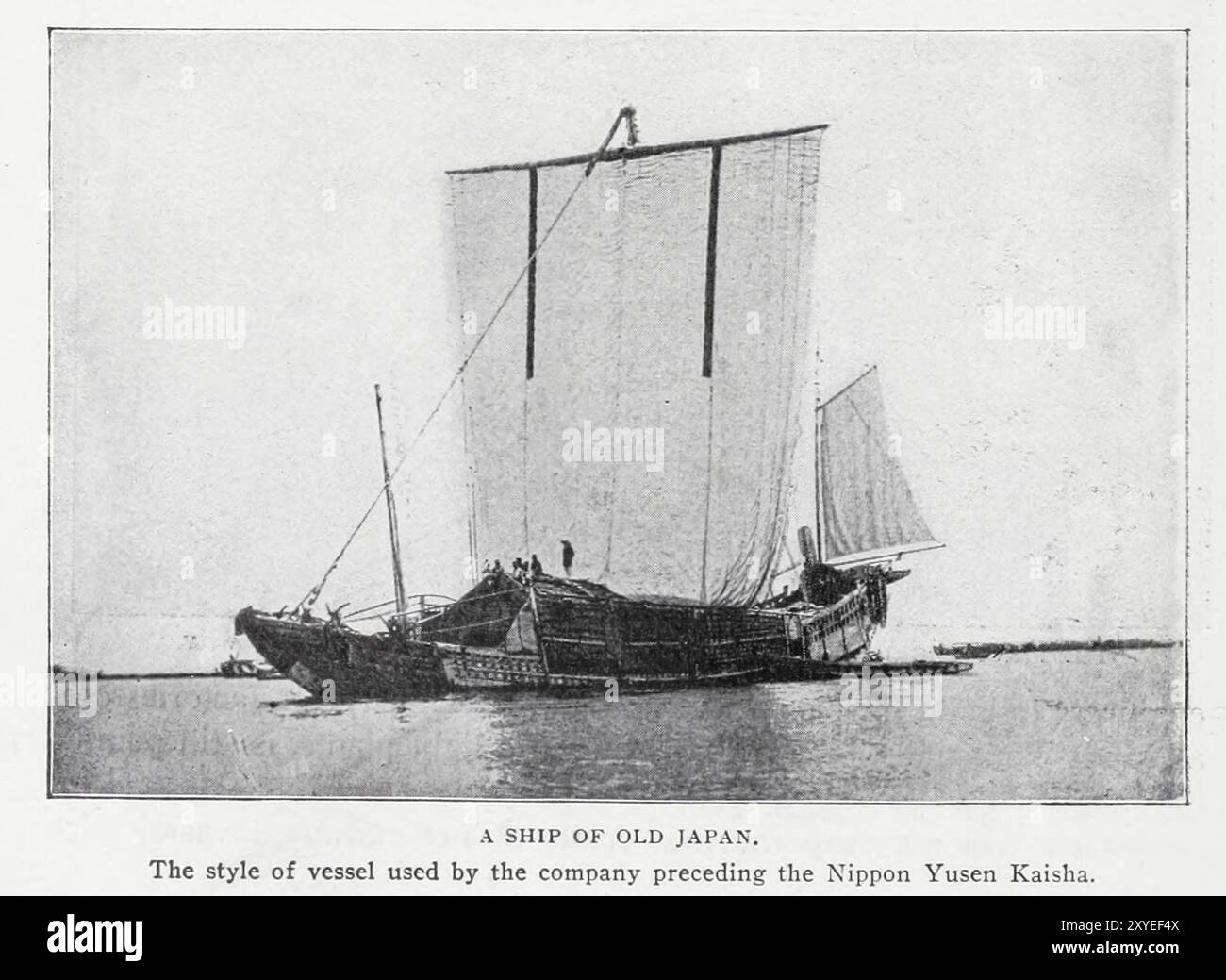 A SHIP OF OLD JAPAN from the Article RUSSIA'S FIELD FOR ANGLO-SAXON ...