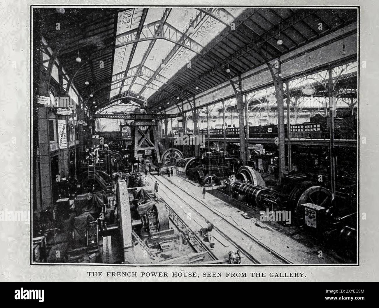 THE FRENCH POWER HOUSE, SEEN FROM THE GALLERY. from the Article POWER ...