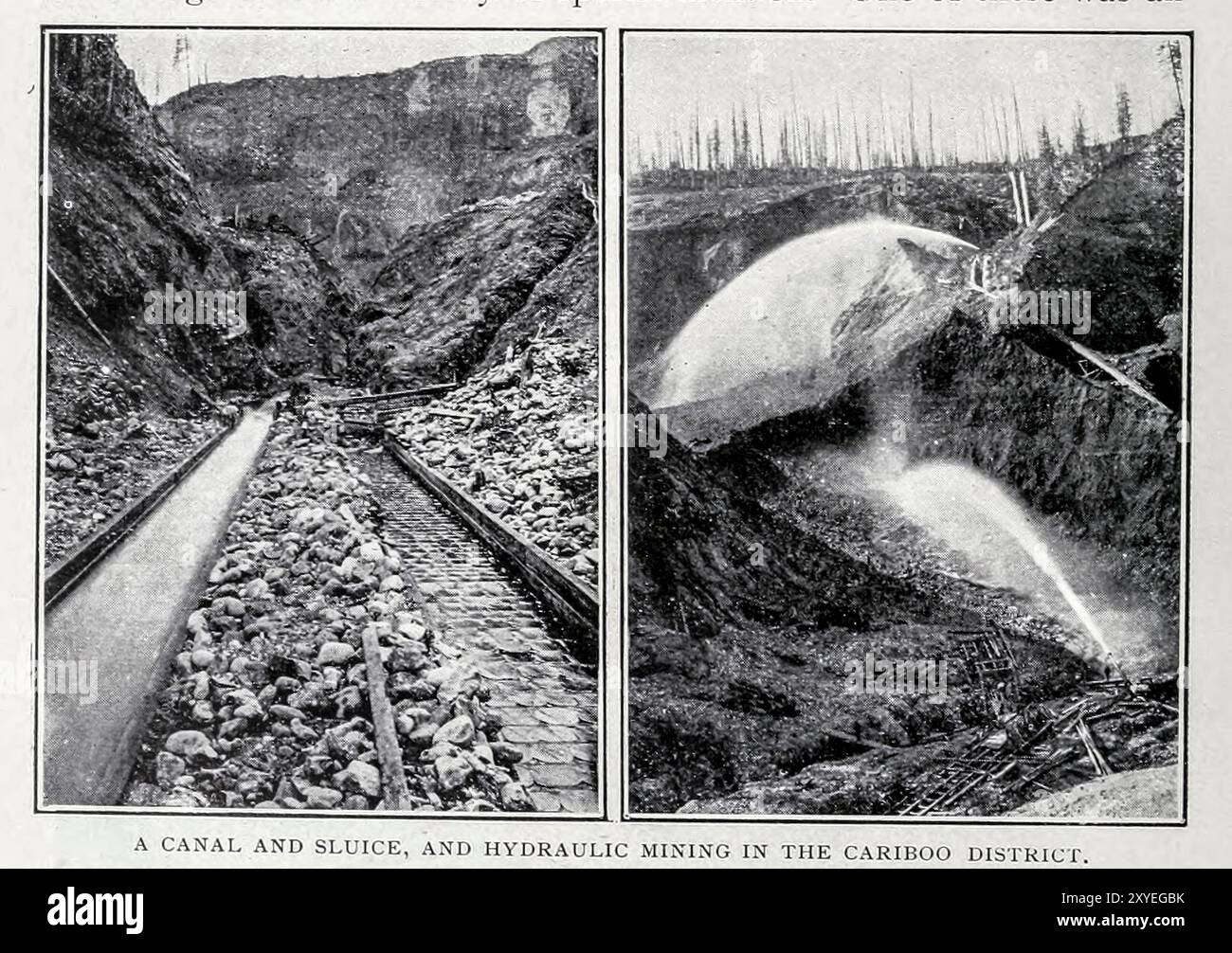 Hydraulic mining 19th century hi-res stock photography and images - Alamy