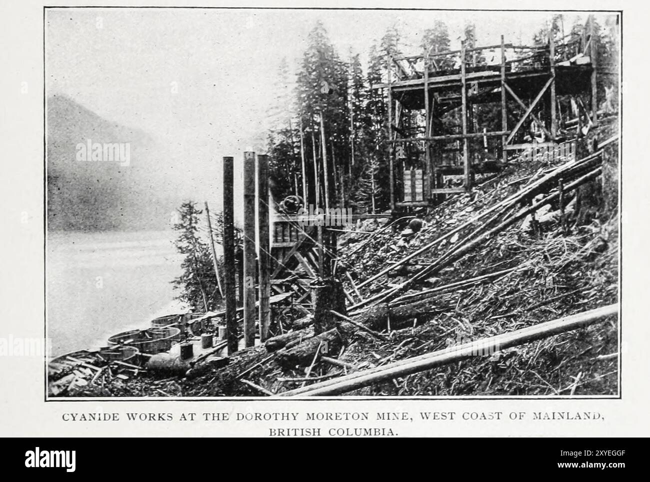 Hydraulic mining 19th century hi-res stock photography and images - Alamy