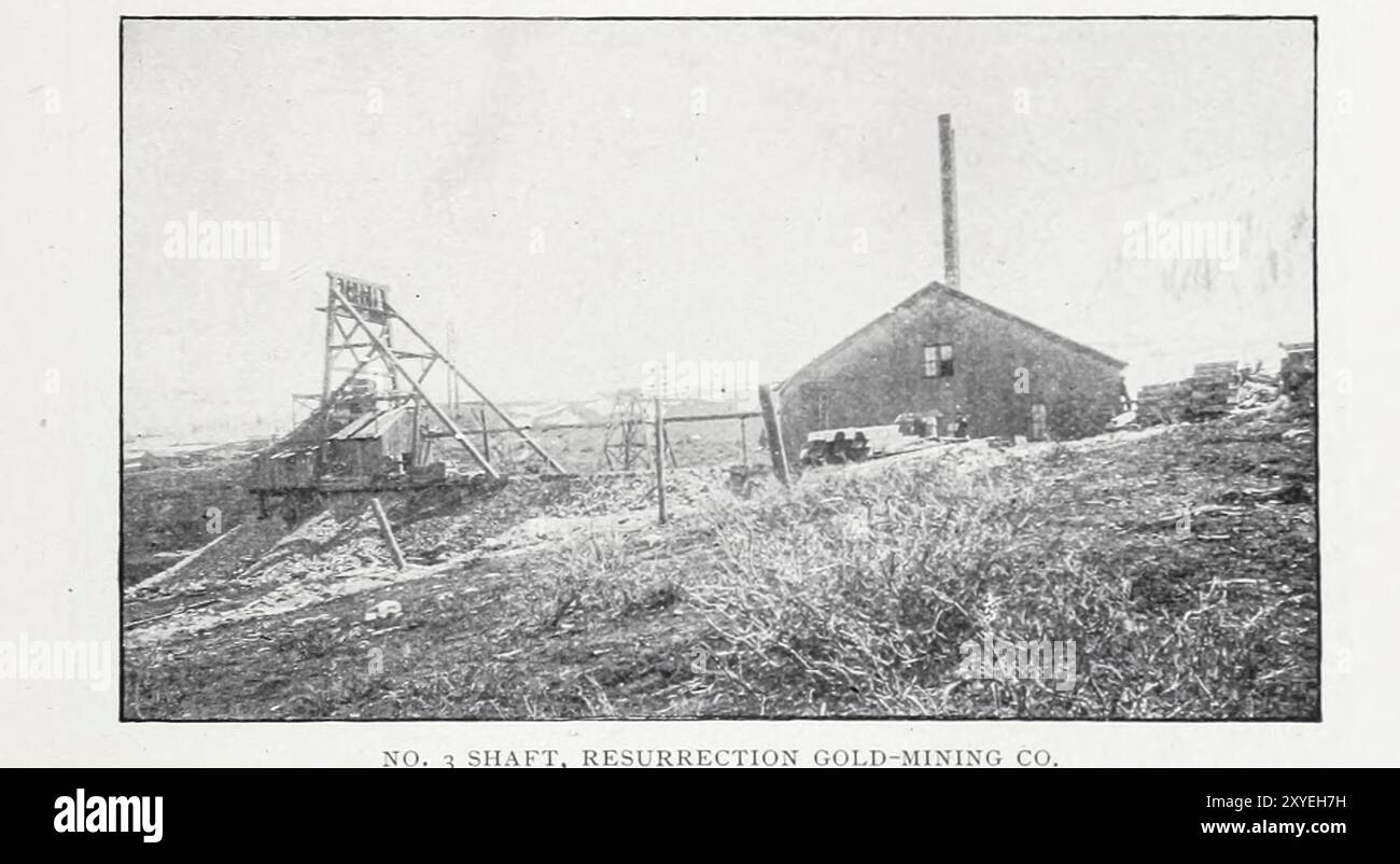 NO. 3 SHAFT, RESURRECTION Gold Mining Co. from the Article THE FOURTH ...