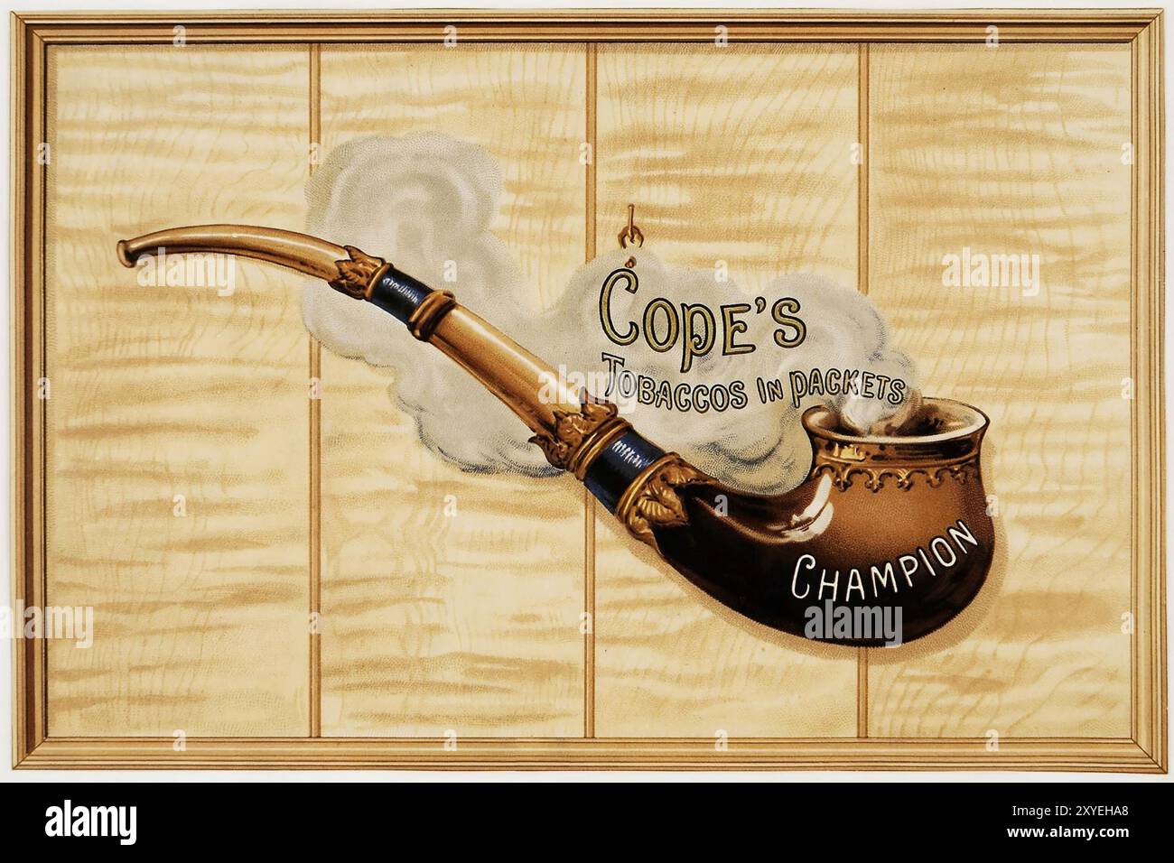Cope's tobaccos in packets Champion - old tobacco advertisement ...