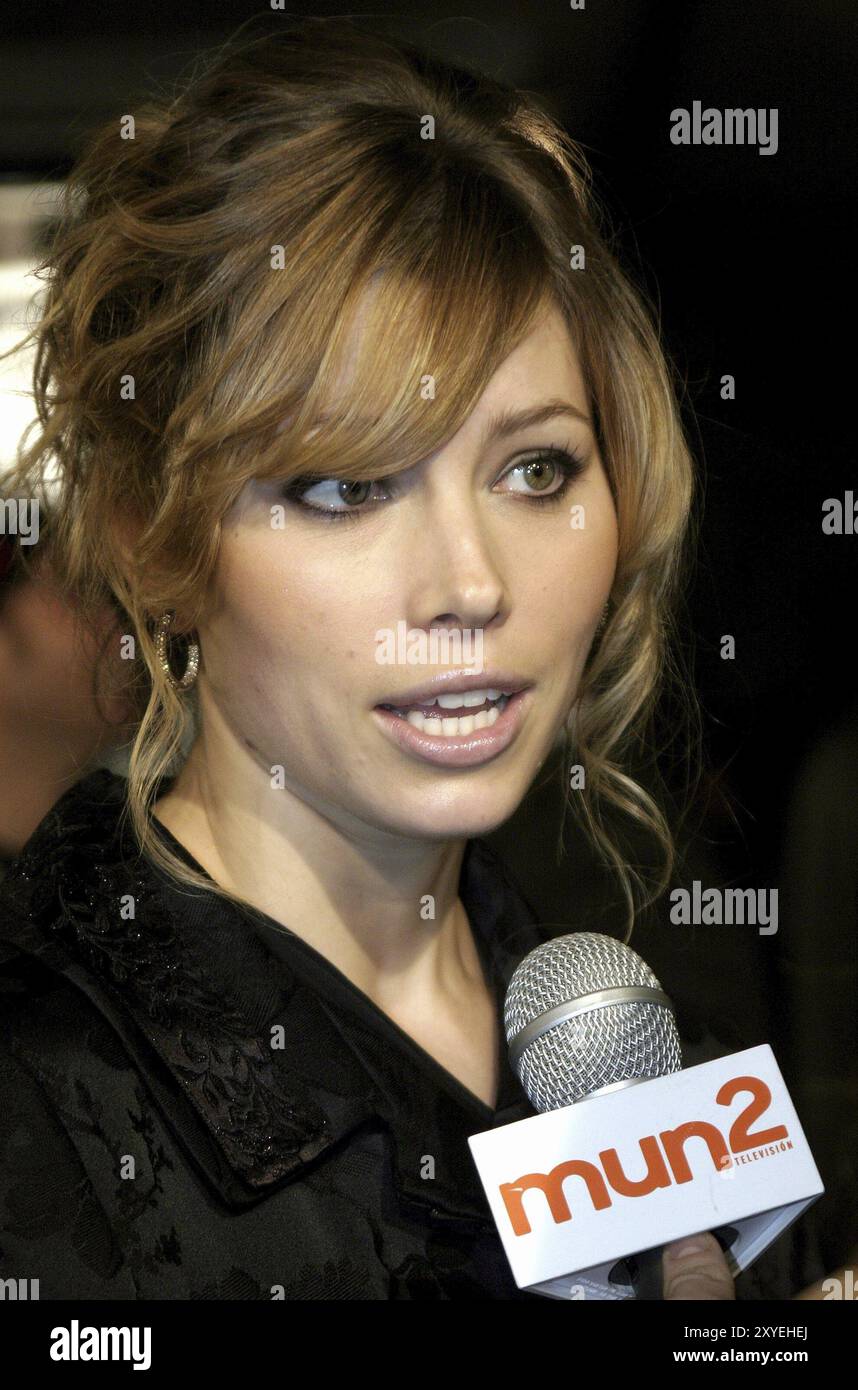 HOLLYWOOD, CA, DECEMBER 07, 2004: Jessica Biel at the Los Angeles ...