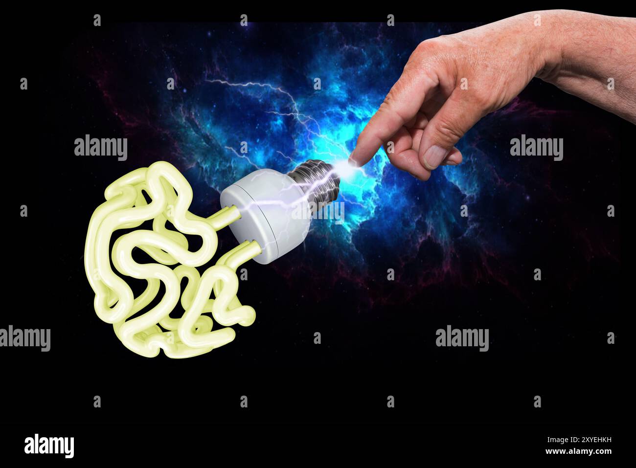 Picture shows hands fingers hi-res stock photography and images - Alamy