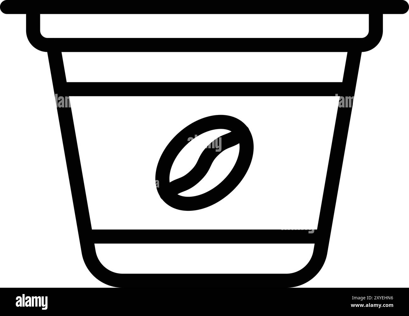 Coffee Capsule Vector Icon Design Illustration Stock Vector Image & Art ...