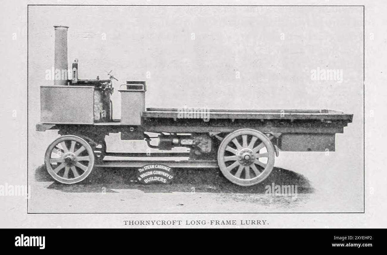 THORNYCROFT LONG FRAME LURRY from the Article HEAVY MOTOR VEHICLES FOR ...