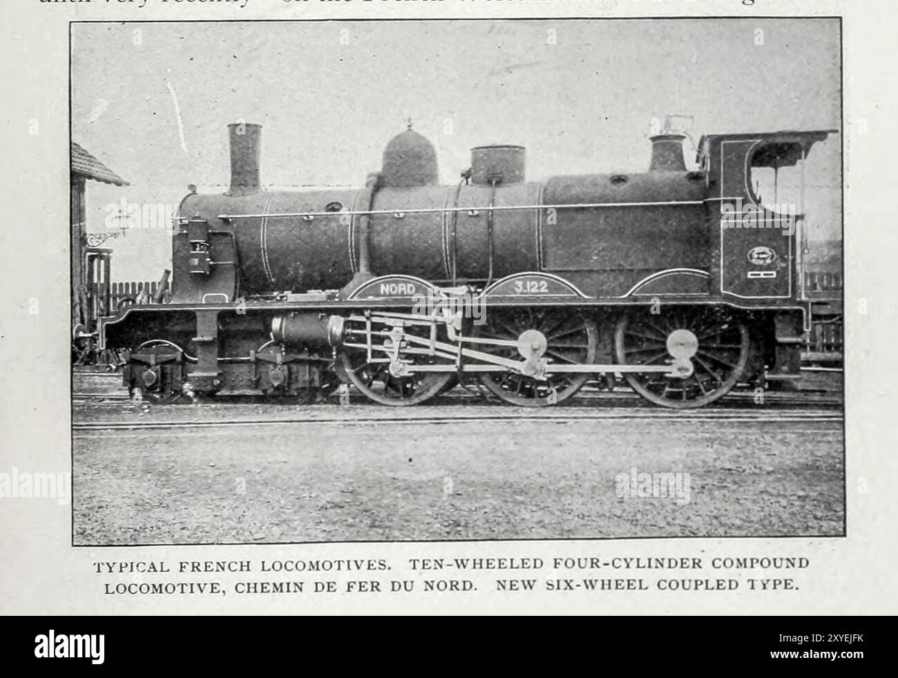TYPICAL FRENCH LOCOMOTIVES. TEN-WHEELED FOUR-CYLINDEK COMPOUND ...