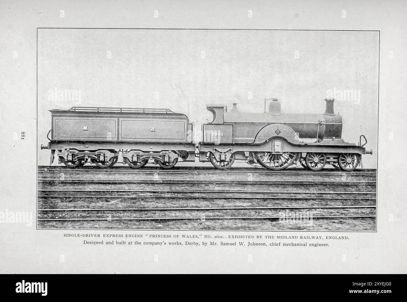 Single Driver Express Engine Princess of Wales No. 2601 by The Midland ...